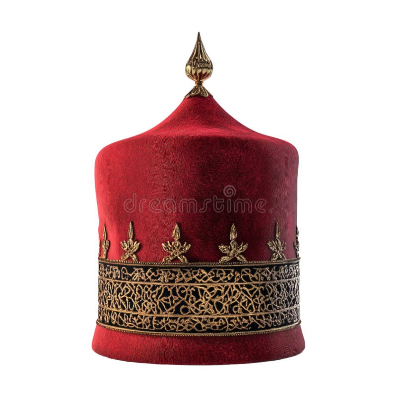 PNG Red Turkish Hat on Transparent Background - Ai Generated Stock ...