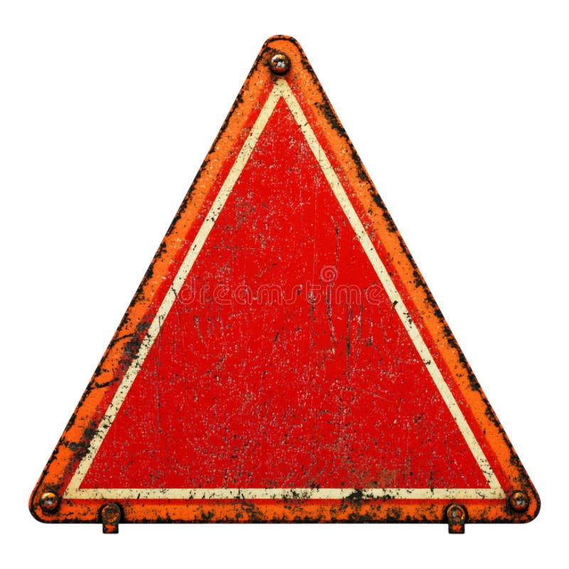 PNG Red Warning Sign Against Transparent Background Stock Illustration ...