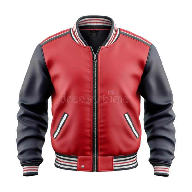 PNG Red Winter Long Sleeves Jacket on Transparent Background - Ai ...