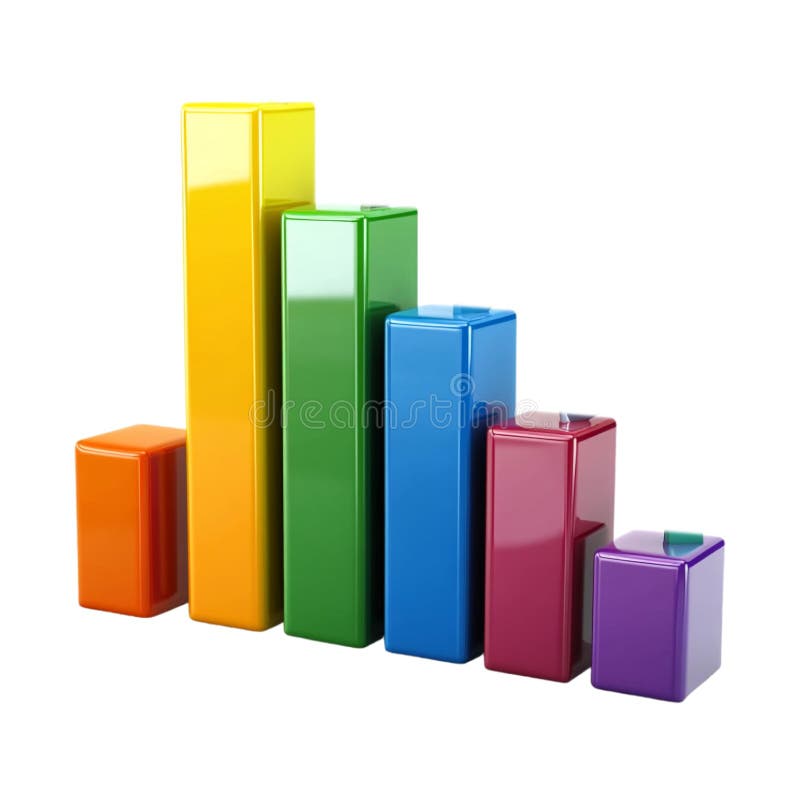 PNG Rising or Growth 3D Graph on Transparent Background - Ai Generated ...