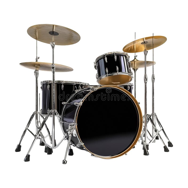 PNG Rock Drum Set on Transparent Background - Ai Generated Stock ...