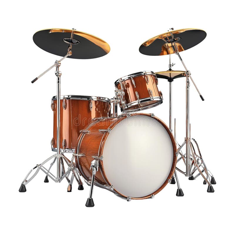 PNG Rock Drum Set on Transparent Background - Ai Generated Stock ...