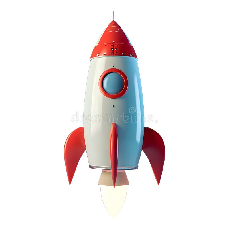 Png of Rocket Against Transparent Background Stock Illustration ...