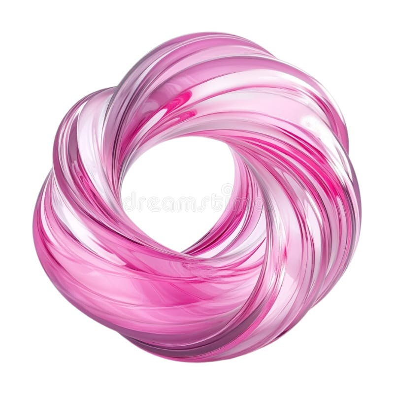 PNG Round Abstract Swirl on Transparent Background - Ai Generated Stock ...