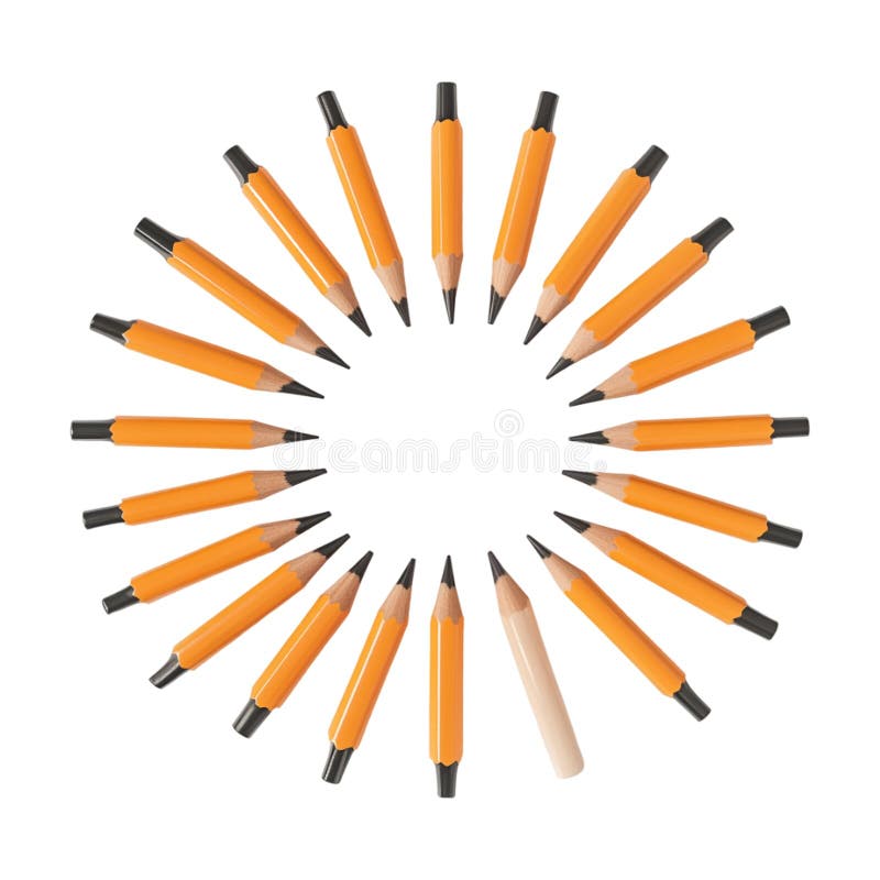 PNG Round Stack of Pencils on Transparent Background - Ai Generated ...
