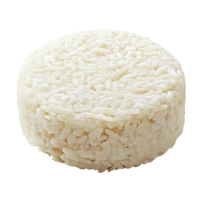 PNG Round Stack of White Rice on Transparent Background - Ai Generated ...
