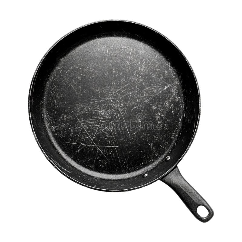 PNG Rusted Frying PAN on Transparent Background - Ai Generated Stock ...