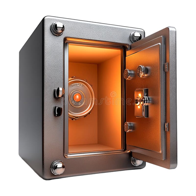 PNG Safe Bank Vault on Transparent Background - Ai Generated Stock ...