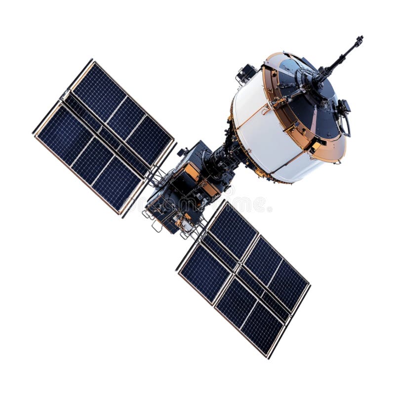 PNG Satellite in Air on Transparent Background - Ai Generated Stock ...