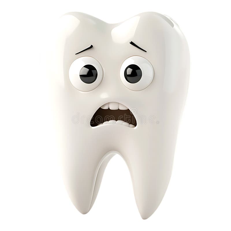 Scared Tooth Cartoon Stock Illustrations – 355 Scared Tooth Cartoon ...