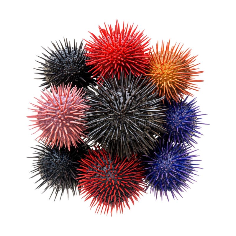 PNG Sea Urchin on Transparent Background - Ai Generated Stock ...
