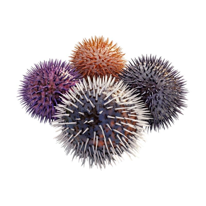 PNG Sea Urchin on Transparent Background - Ai Generated Stock ...