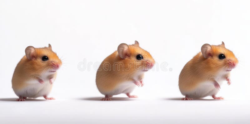 PNG Set of an Adorable Fat-tailed Gerbil on a Transparent Background ...