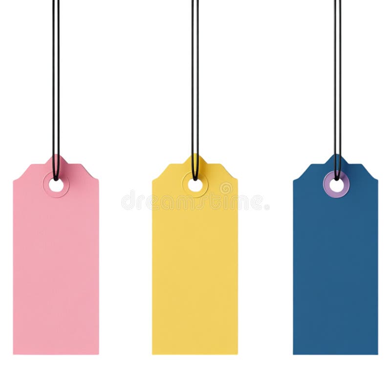 PNG Set of Tag Badge on Transparent Background - Ai Generated Stock ...