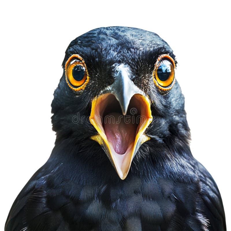 PNG Shocking Bird on Transparent Background - Ai Generated Stock ...