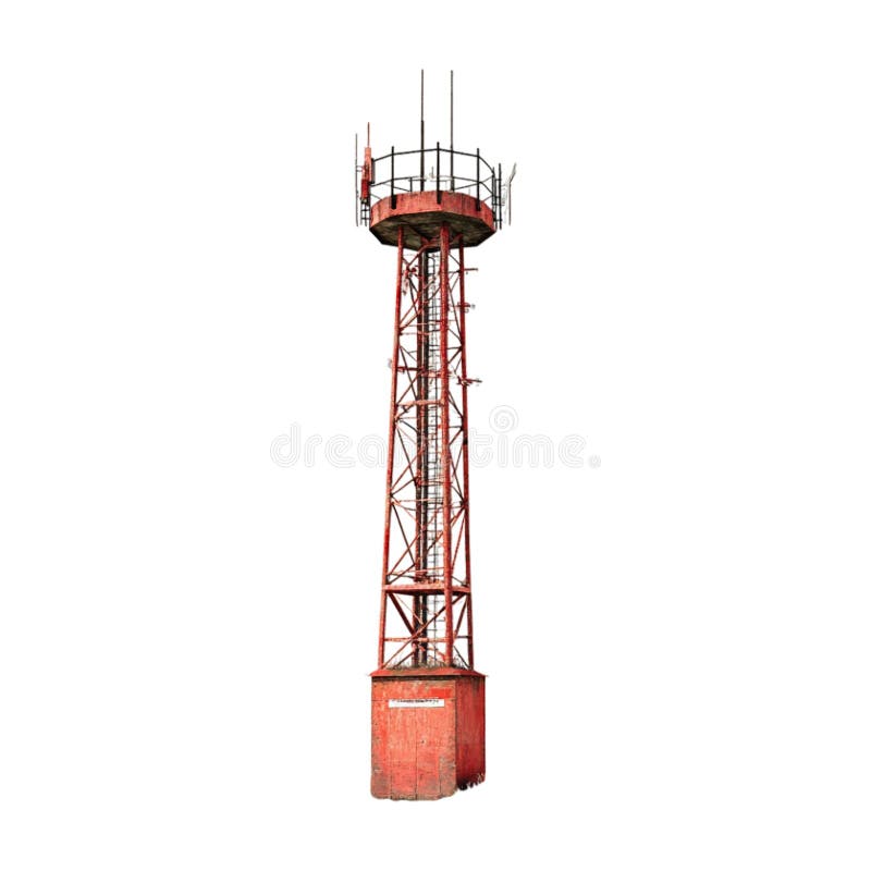 PNG Signal Tower on Transparent Background - Ai Generated Stock ...