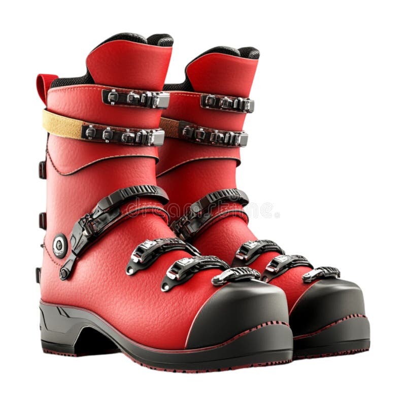 PNG Ski Boots on Transparent Background - Ai Generated Stock ...