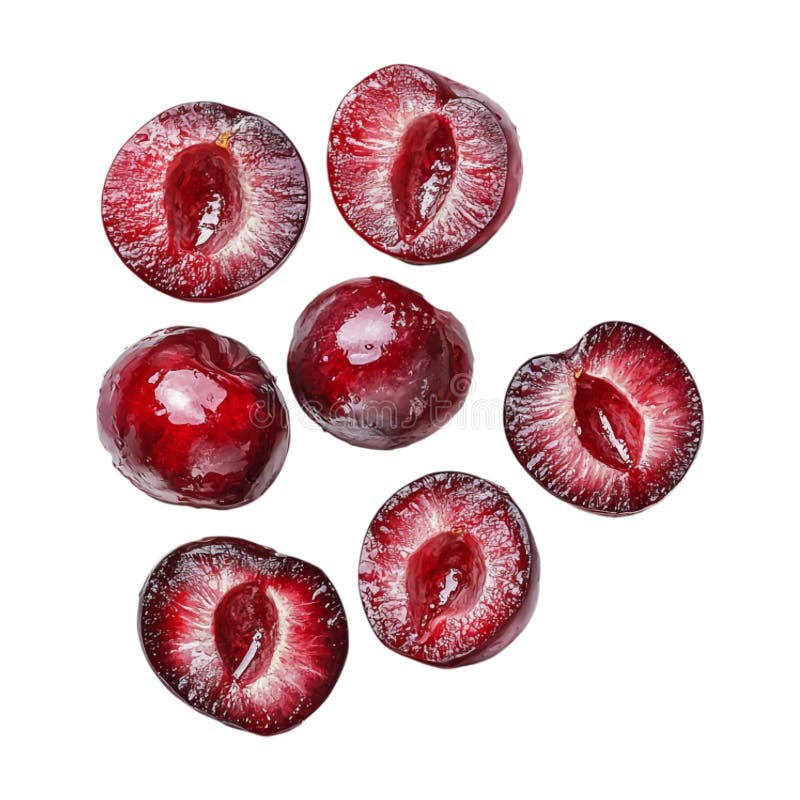 PNG Slices of Red Berries on Transparent Background - Ai Generated ...