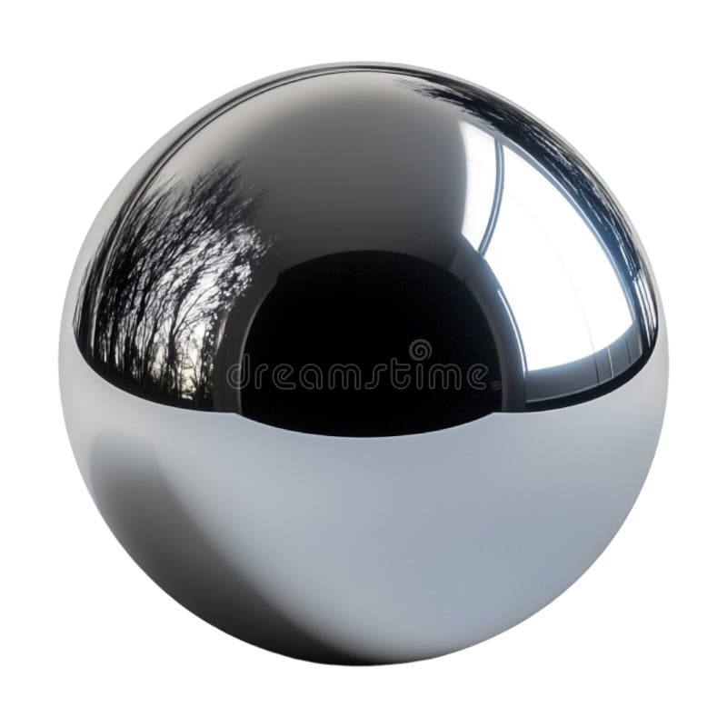 PNG Solid Round Iron Ball on Transparent Background - Ai Generated ...