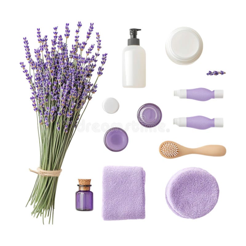 PNG Spa Different Items Set on Transparent Background - Ai Generated ...