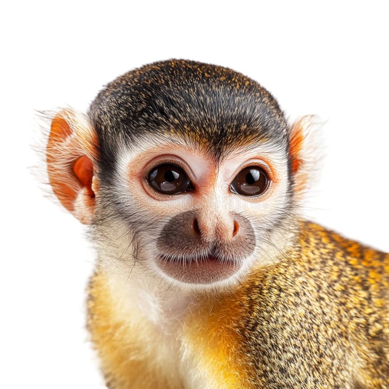 PNG Squirrel Monkey on Transparent Background - Ai Generated Stock ...