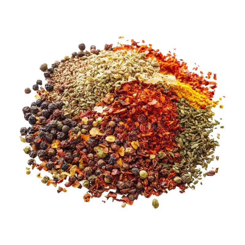 PNG Stack of Different Spices on Transparent Background - Ai Generated ...