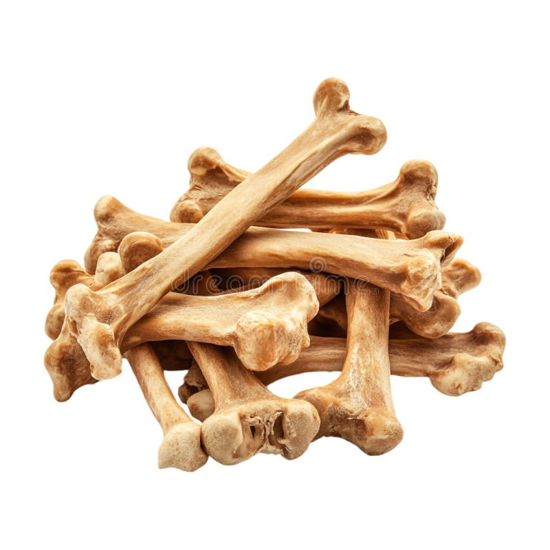 PNG Stack of Dog Bones on Transparent Background - Ai Generated Stock ...
