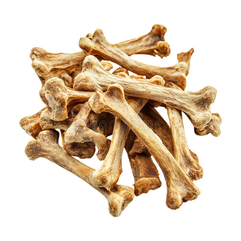 PNG Stack of Dog Bones on Transparent Background - Ai Generated Stock ...