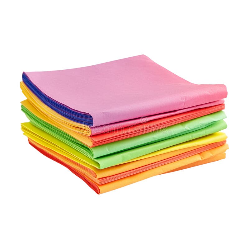 PNG Stack of Paper Notes on Transparent Background - Ai Generated Stock ...