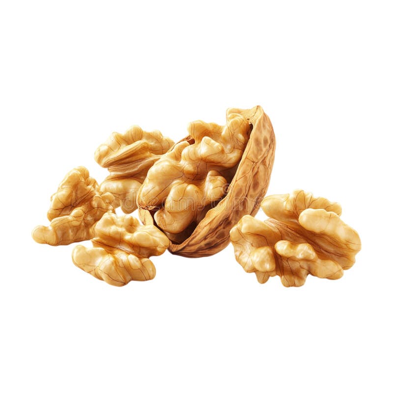PNG Stack of Walnuts on Transparent Background - Ai Generated Stock ...