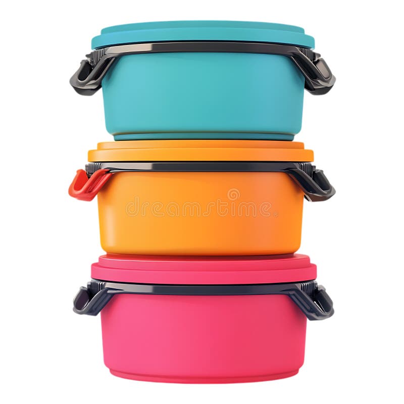 PNG Stackable Storage Containers Against Transparent Background for ...