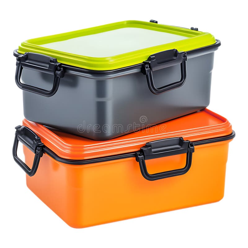 PNG Stackable Storage Containers Against Transparent Background for ...