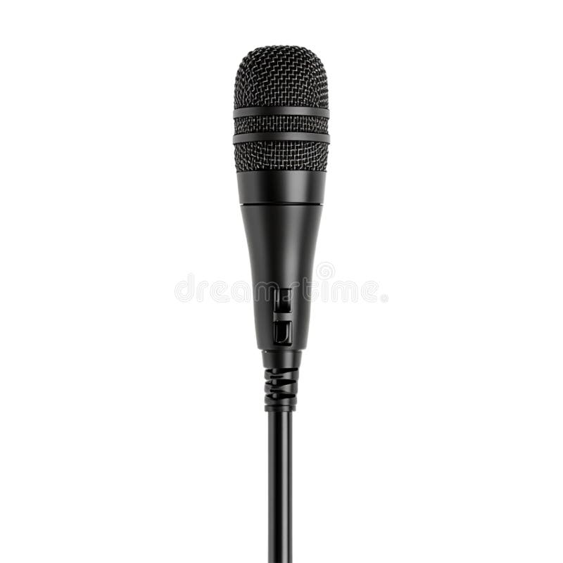 PNG Studio Microphone on Transparent Background - Ai Generated Stock ...