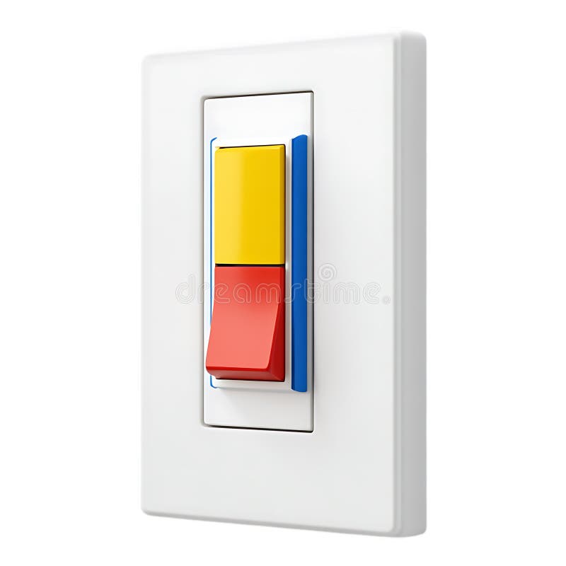 PNG Switch Button Against a Transparent Background for Technology ...