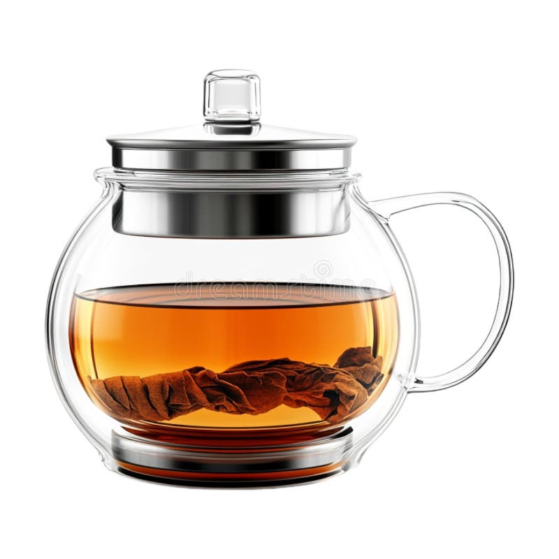 PNG Tea in a Glass Jar on Transparent Background - Ai Generated Stock ...