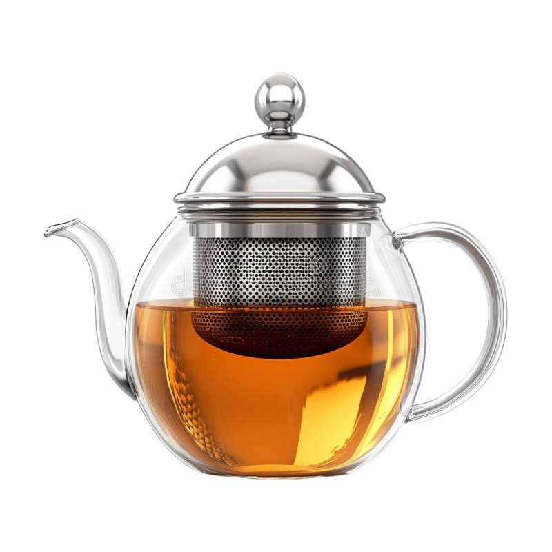 PNG Tea in a Glass Jar on Transparent Background - Ai Generated Stock ...