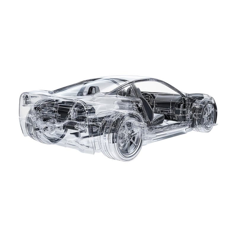 PNG Transparent Car in Assembly Line on Transparent Background - Ai ...