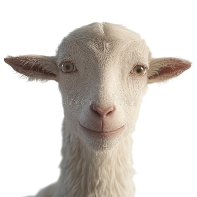 PNG Two Goats Side by Side on Transparent Background Stock Illustration ...