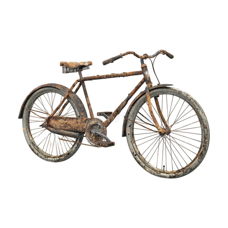 PNG Vintage Bicycle on Transparent Background - Ai Generated Stock ...