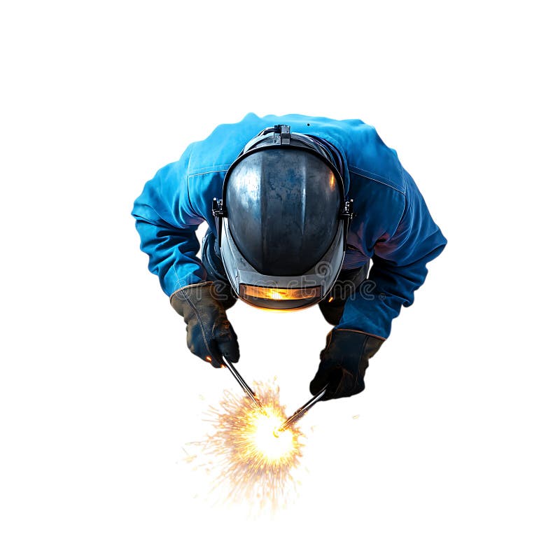 PNG Welder Metal Work on Transparent Background Stock Illustration ...