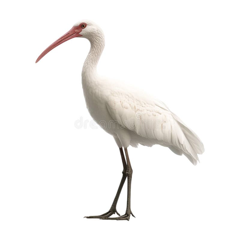 PNG White Ibis Bird on Transparent Background - Ai Generated Stock ...