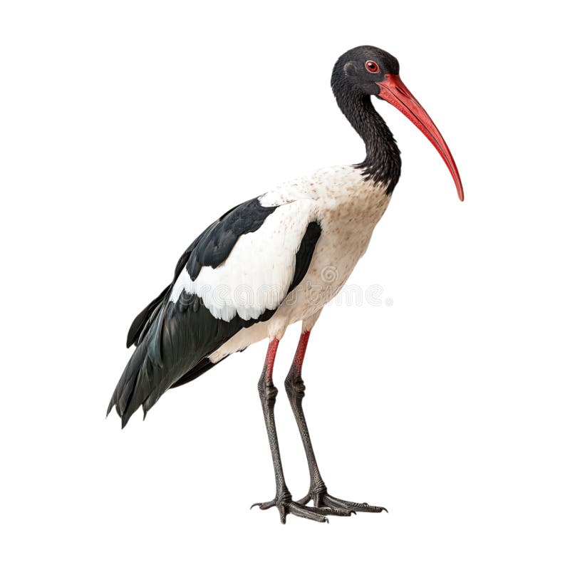 PNG White Ibis Bird on Transparent Background - Ai Generated Stock ...
