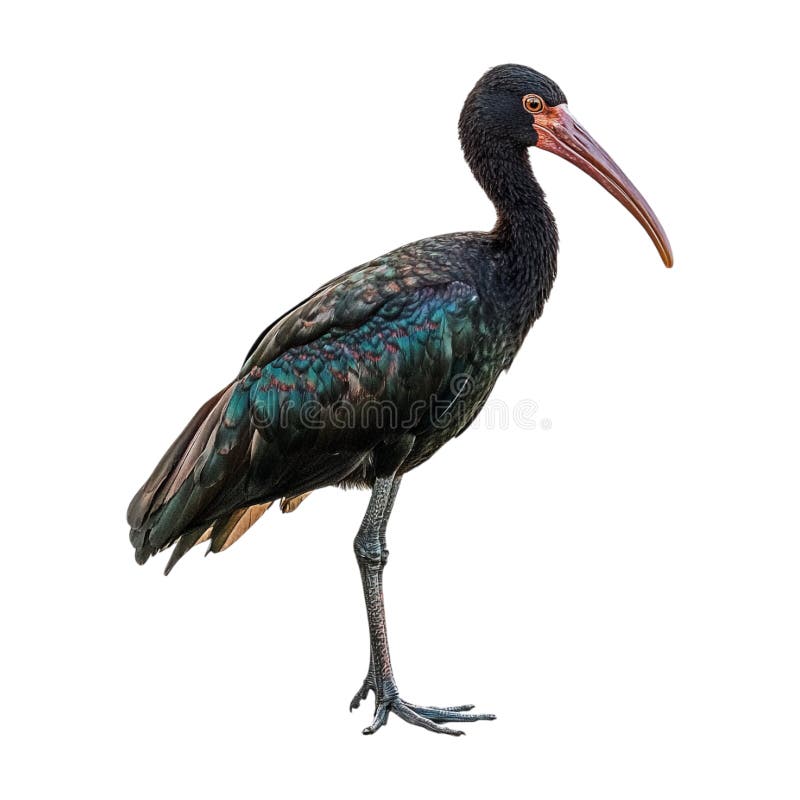 PNG White Ibis Bird on Transparent Background - Ai Generated Stock ...