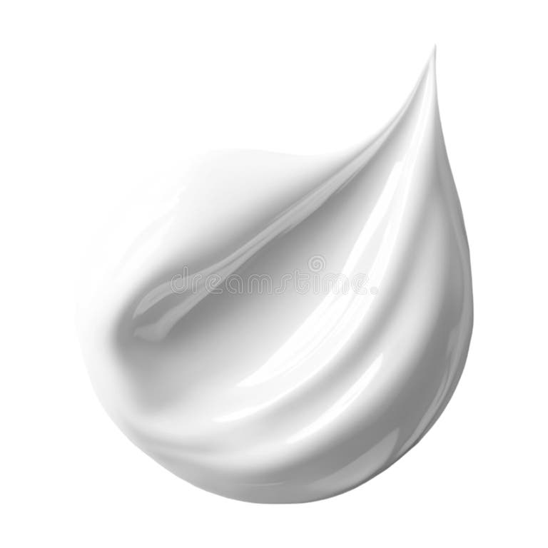 PNG White Paste on Transparent Background - Ai Generated Stock ...