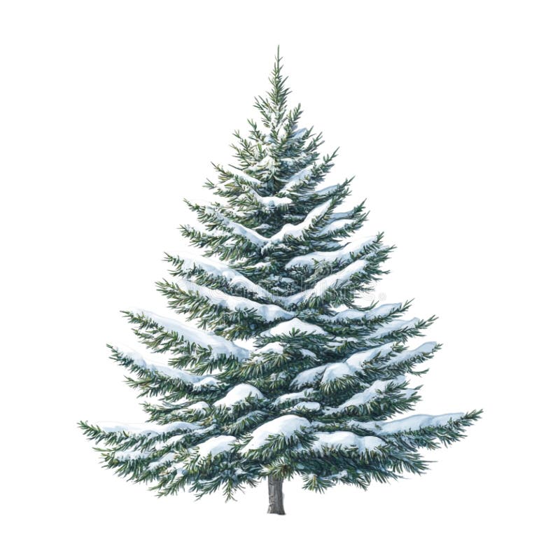 PNG Winter Tree on Transparent Background - Ai Generated Stock ...