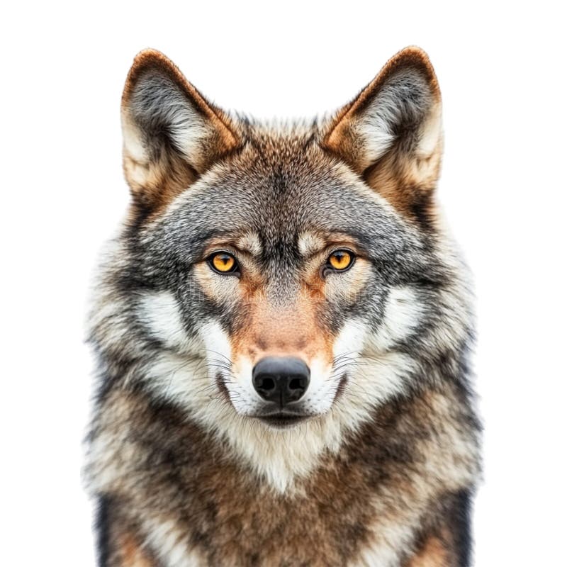 PNG Wolf on Transparent Background Stock Illustration - Illustration of ...