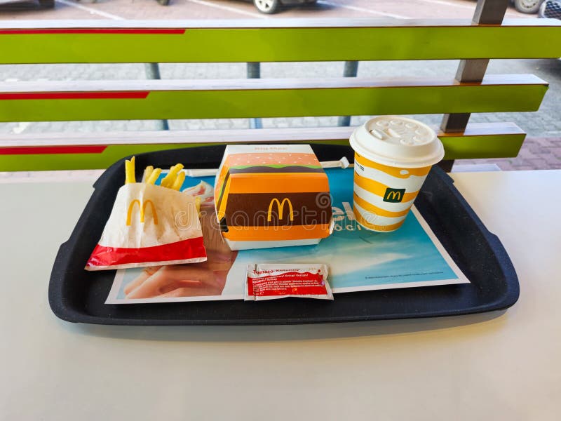 Big Mac menu in Mcdonalds editorial stock image. Image of brand - 345759954