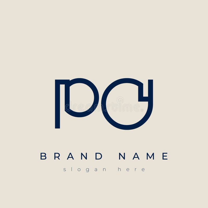 PO Alphabet Letter Icon Logo Stock Vector - Illustration of element ...