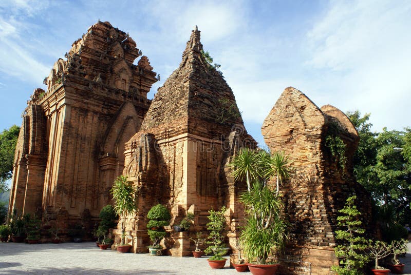 281 Towers Cham Civilization Nha Trang Vietnam Stock Photos - Free ...