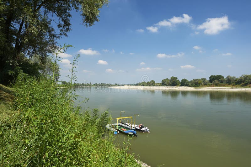 Po river stock photo. Image of dock, natural, nature - 57514520